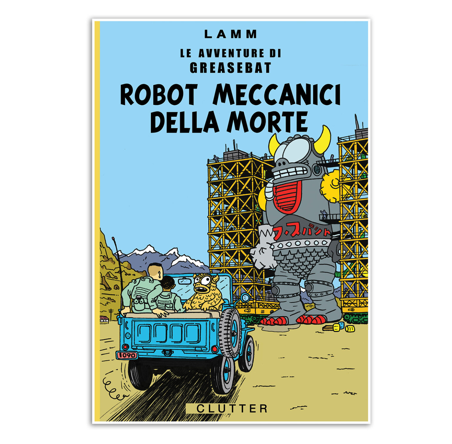 The Adventures of Greasebat - Robot Meccanici Della Morte