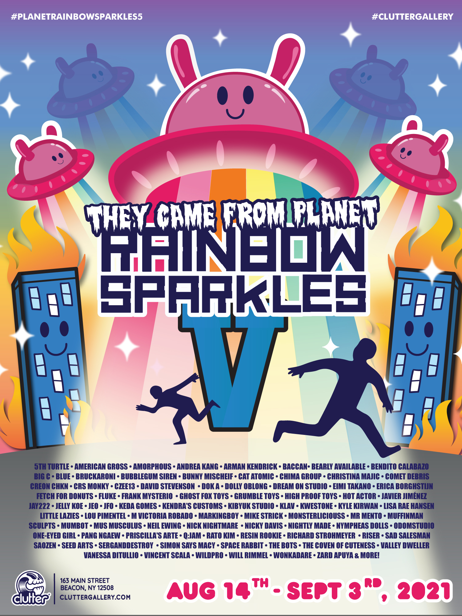 Category: They Came From Planet Rainbow Sparkles V