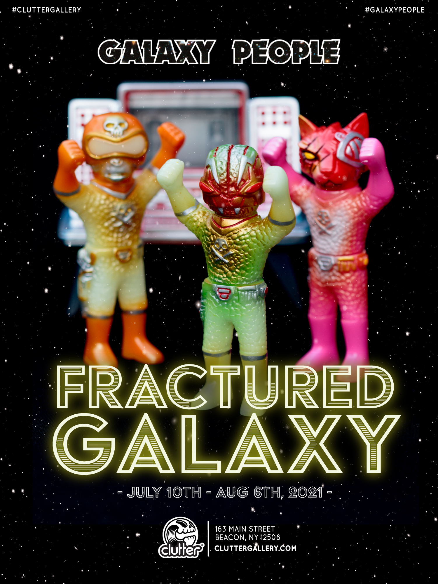 Category: Fractured Galaxy! Galaxy People Solo Show!