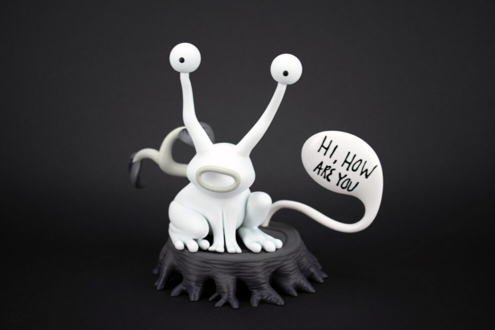 Jeremiah the Innocent Frog Vinyl Sculpture - How Are You - Edition.