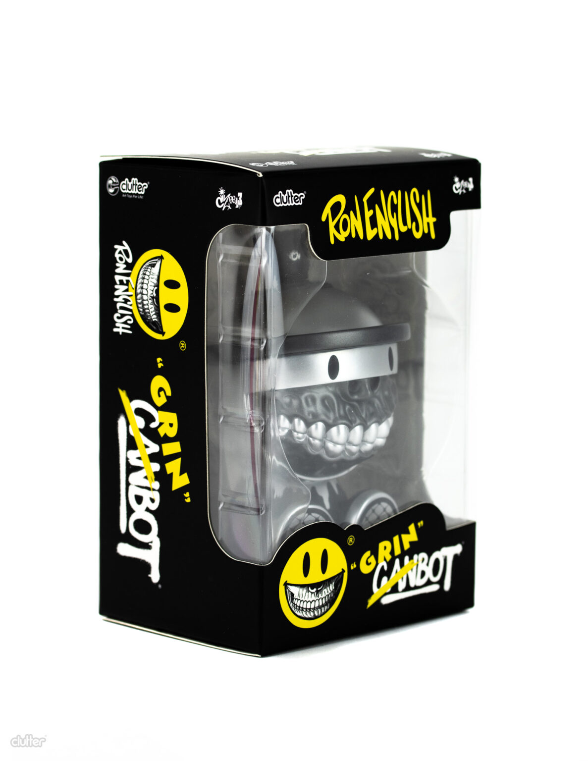 Grinbot Metallic - Ron English x Czee13