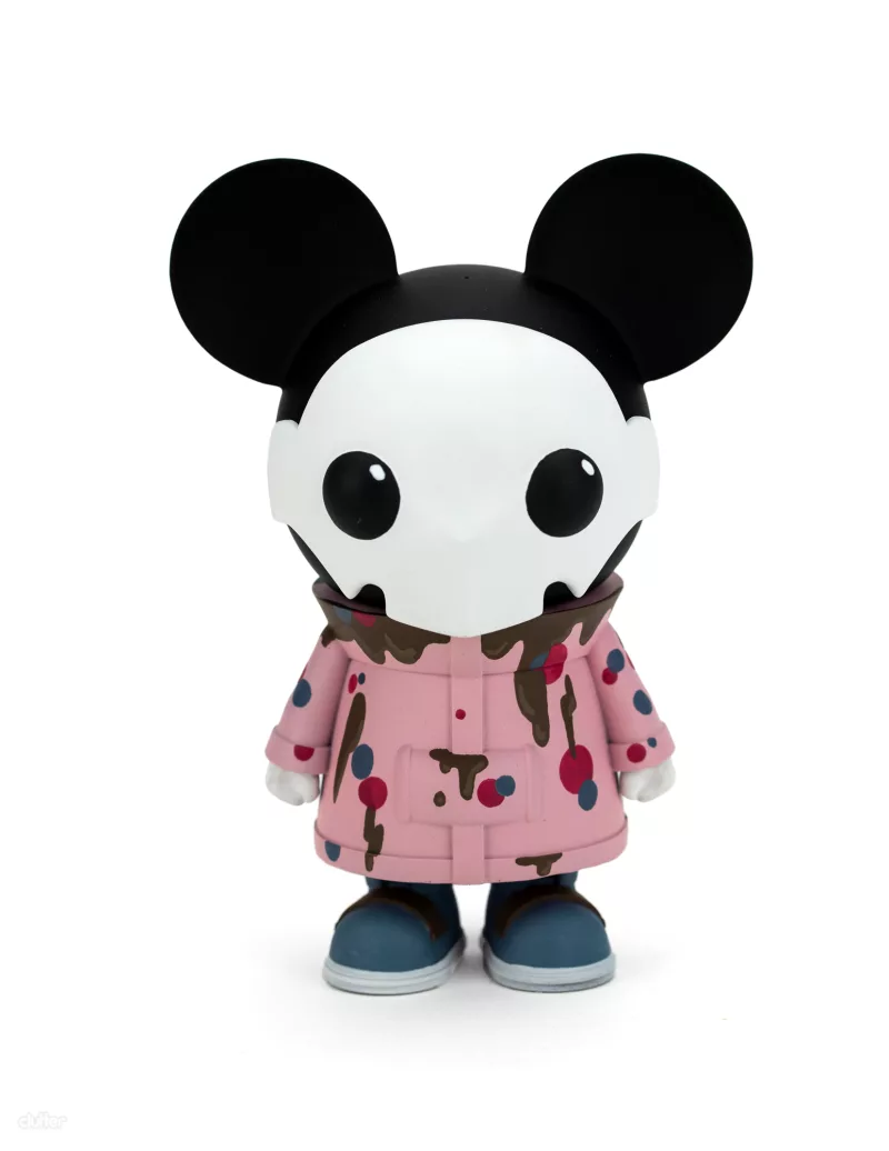 PI - Lil’Wickey PINK Series (Brown Drips)