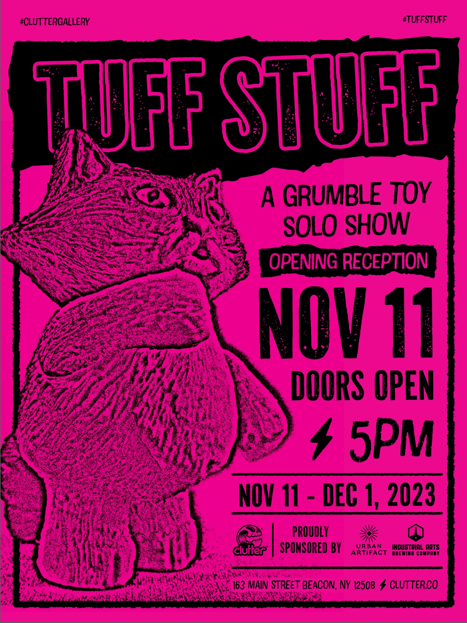 Category: Tuff Stuff: A Grumble Toy Solo Show.